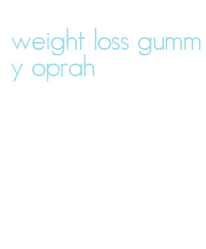 The Oprah Winfrey Weight Loss Secret: Gummy Vitamins for a Healthier ...