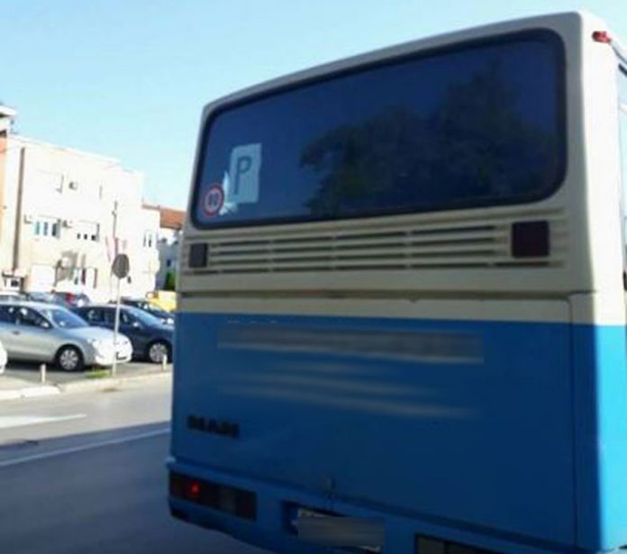Na autobusu gradskog prevoza u Banjaluci osvanula oznaka “P ...